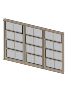 Vertical 4-Track Window System - Sunspace by Lakewood Outdoor Living